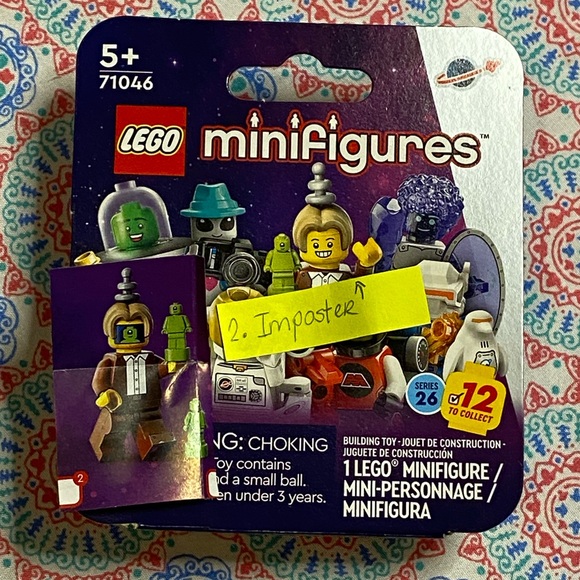 Lego | Toys | 38 Series 26 Space Lego Minifigure Imposter Nwt Unopened ...